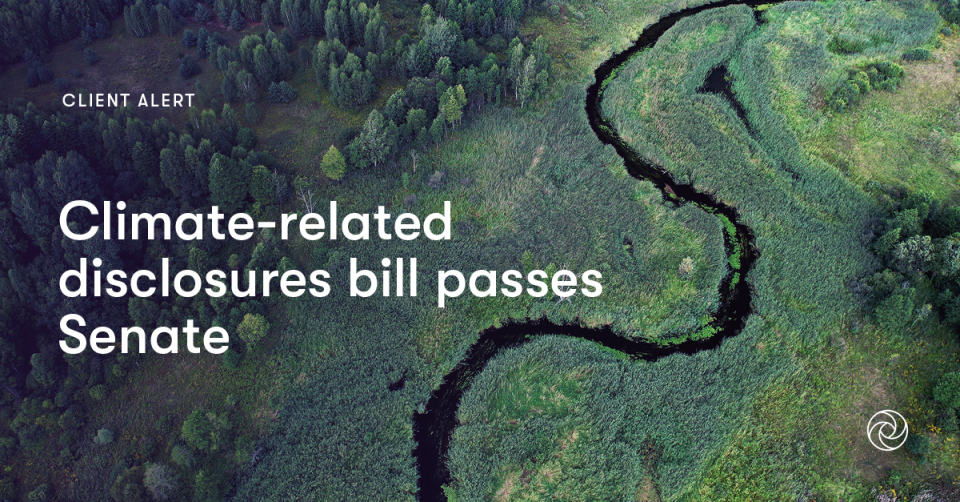 Climate-related disclosures bill passes Senate | Grant Thornton Australia