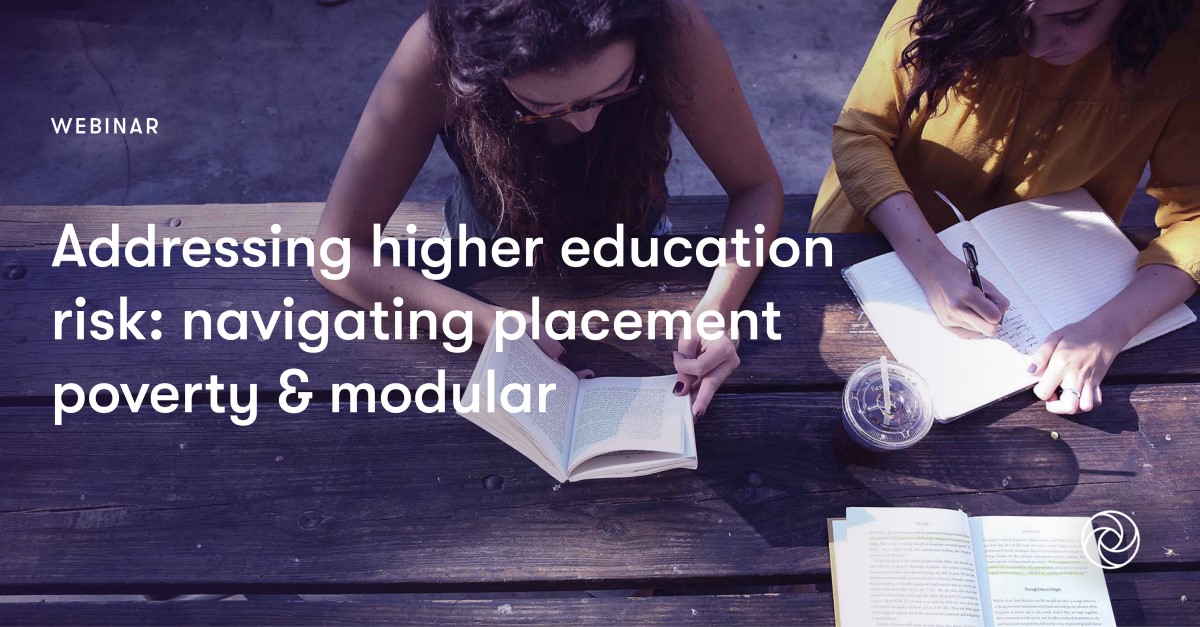 Impact of the Universities Accord’s recommendations on placement poverty & modular ...