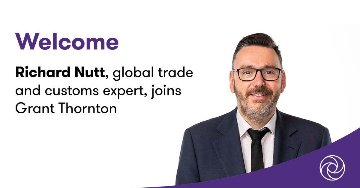 Richard Nutt joins Grant Thornton | Grant Thornton Australia